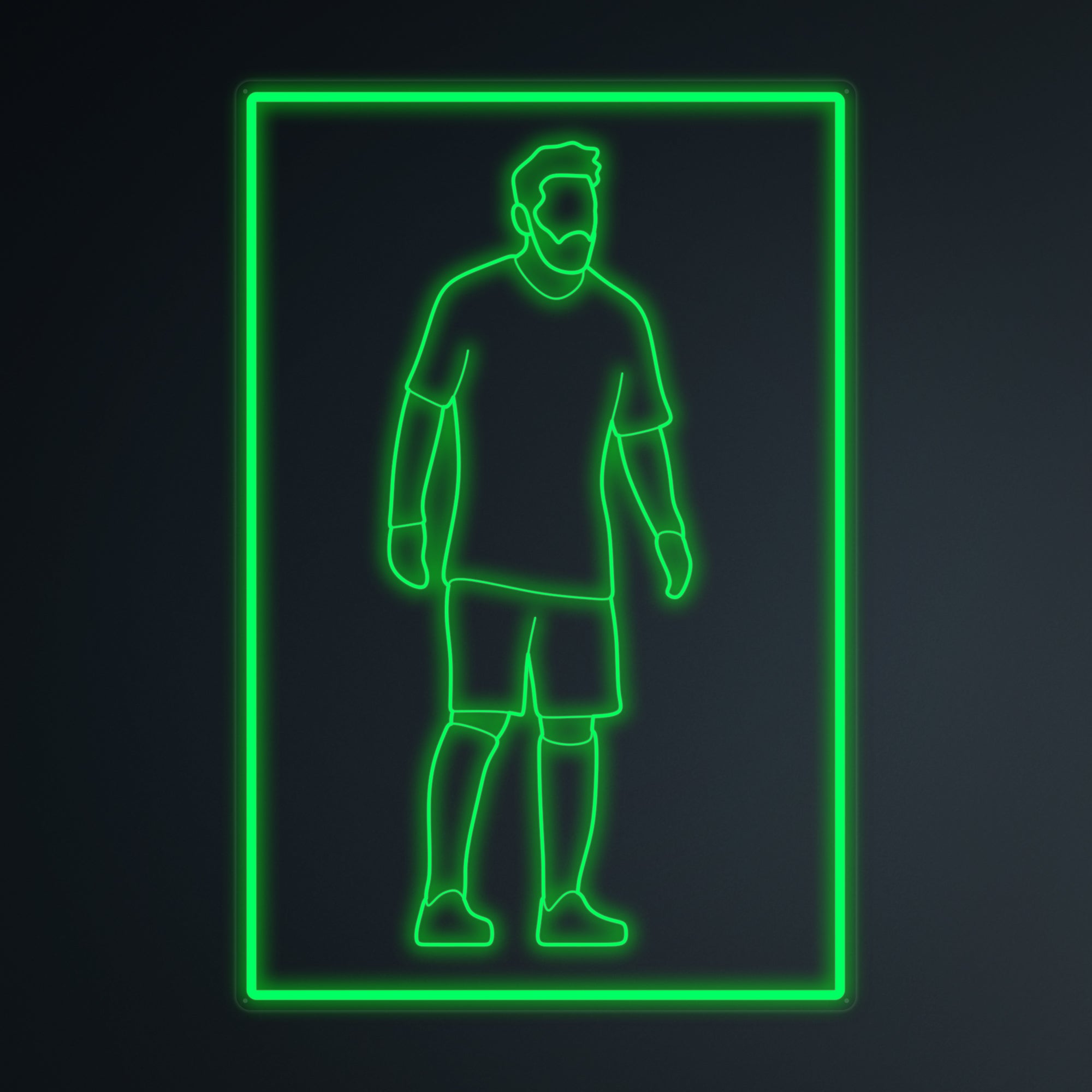 Voetballer 10 Sport Miniatuur Neonbord - HAPPYNEON – HAPPYNEON.NL